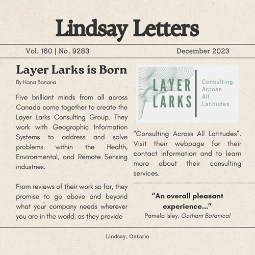 Layer Larks | In the Media